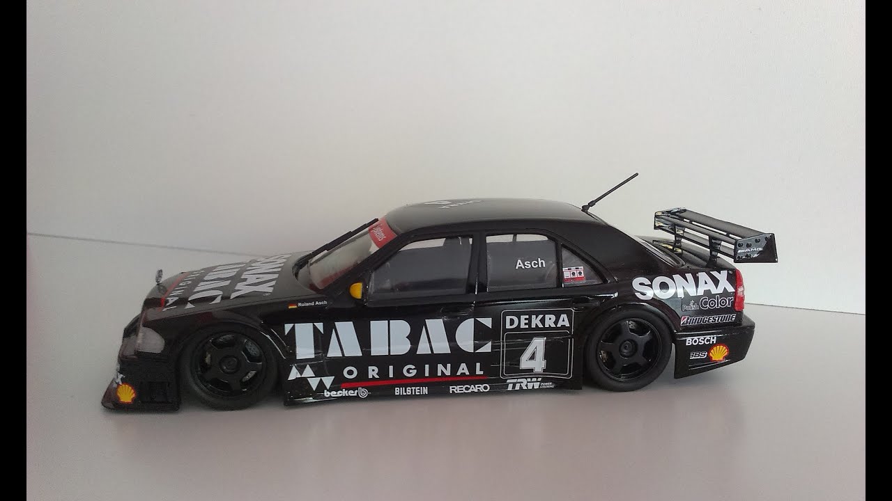 Mercedes-Bemz C DTM 1994 SONAX/TABAC - YouTube