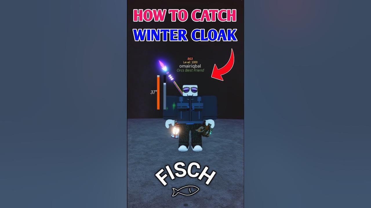How To Get Winter Cloak In Fisch Roblox | Winter Cloak Location In Fisch - YouTube