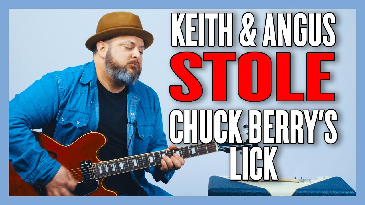 Keith Richards And Angus Young Stole THIS RIFF From Chuck Berry - YouTube