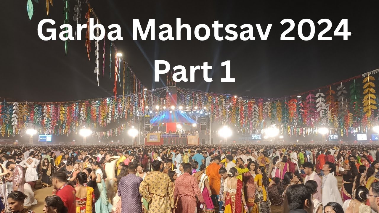 Vadodara Navratri Festival 2024 | Garba 2024 | Navratri Mashup 2024 ...