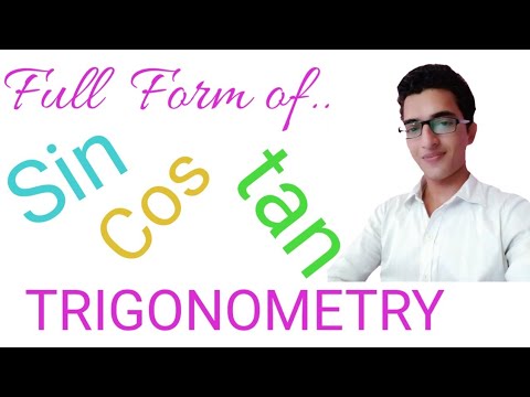 Math Class 10 Trigonometry Full form of Sin, Cos, tan_in details PART ...