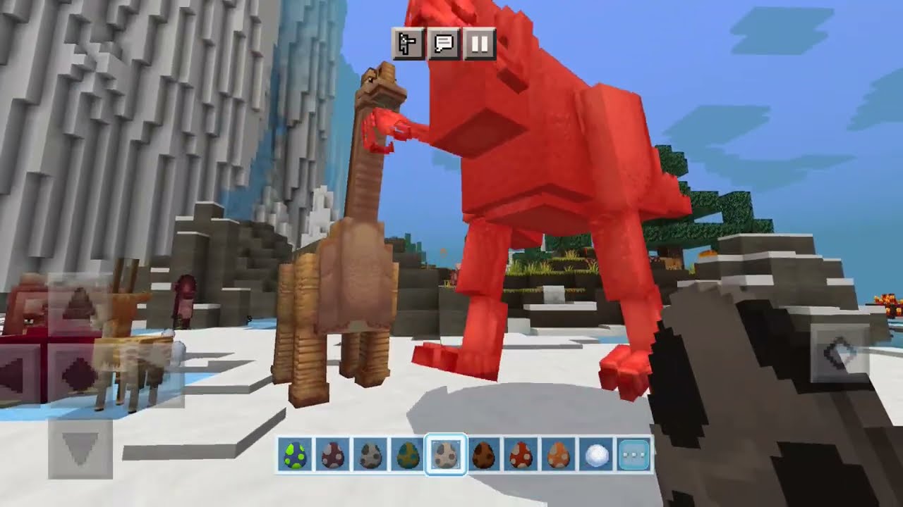 Ice Age ADDON in Minecraft PE - YouTube