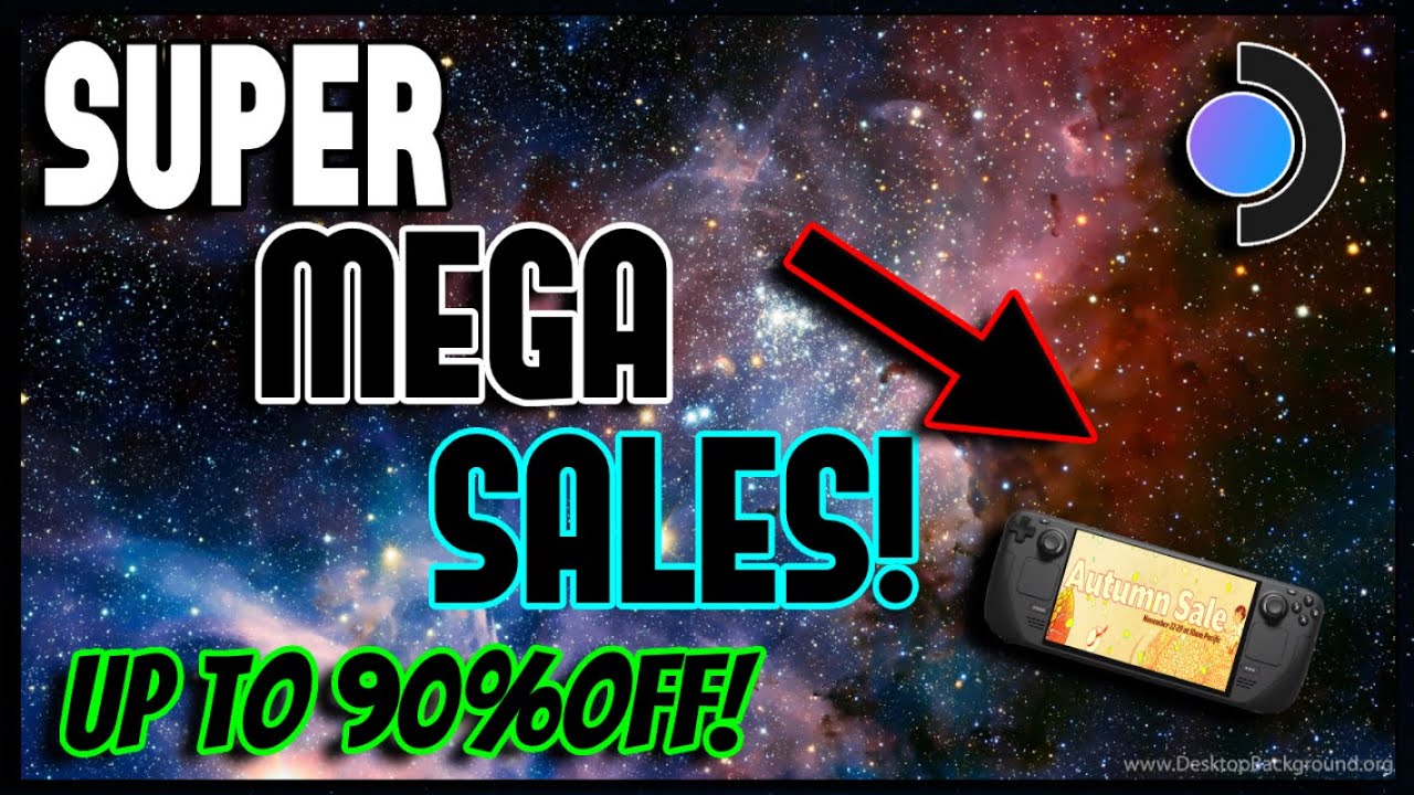 OMG!! There's a new SUPER MEGA SALE FOR STEAM DECK GAMES!! UP to 90% ...