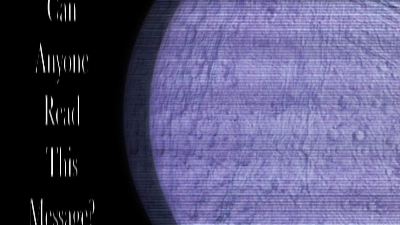 Celestial Entropy: Can anyone read this message? - YouTube