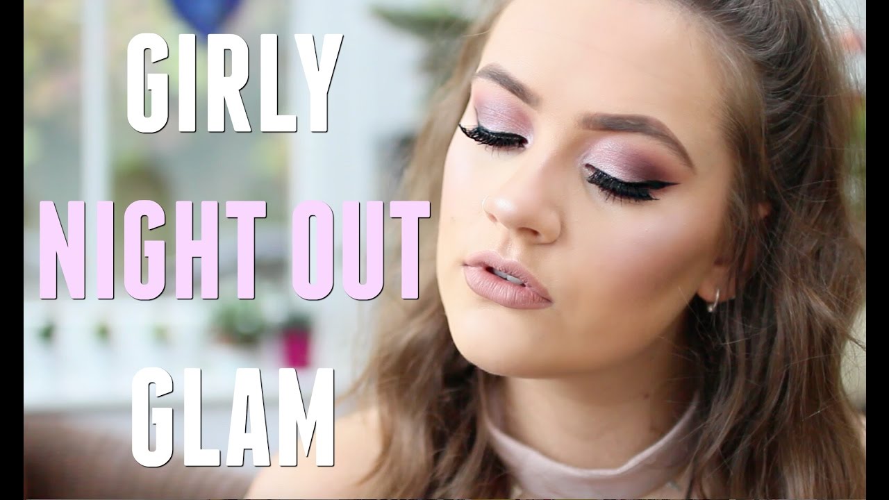 Pink toned clubbing chit chat GRWM - YouTube