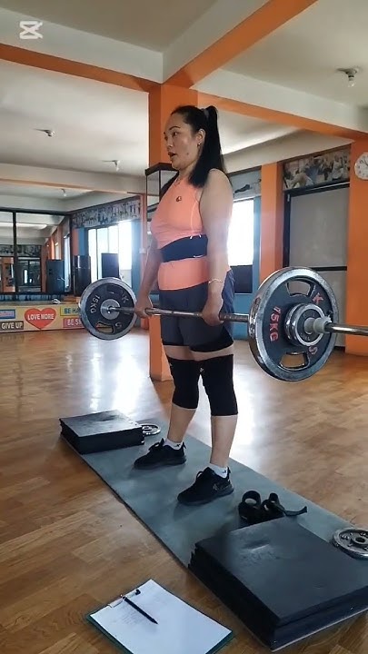 Deadlift (46kg)#gym #motivation #sports - YouTube