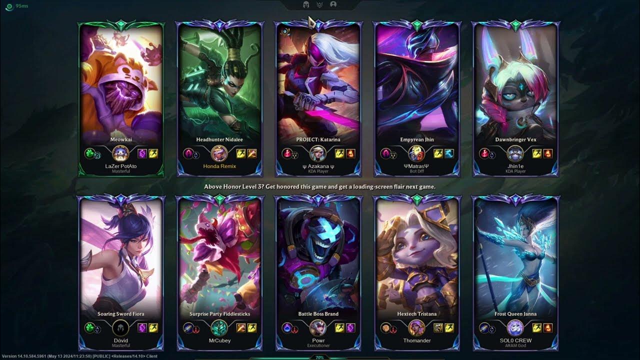 ليج اوف ليجيندز رانك 1 نيدالي في ال High Elo شكرا يامشاهدين على 500