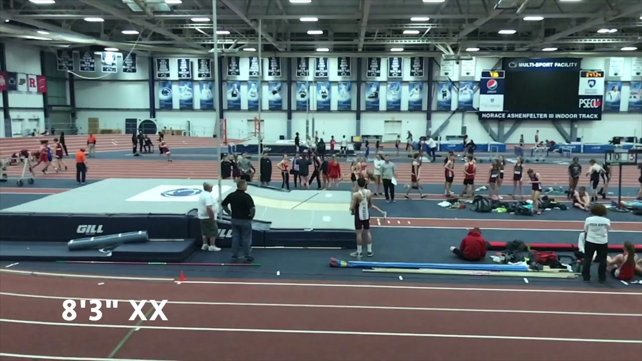 SC Invite #2 2 8 18 Girls Pole Vault Fr & Soph - YouTube