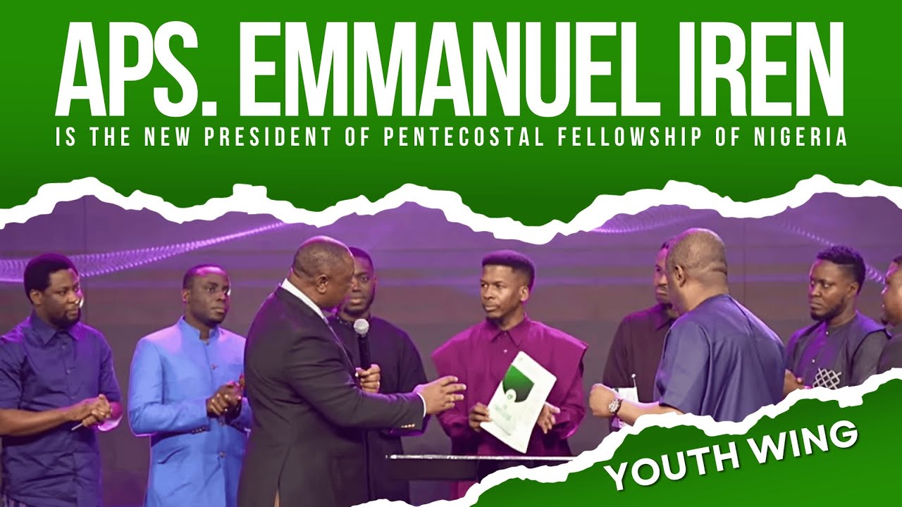 Watch as Apostle Emmanuel Iren is appointed as the President of PFN ...