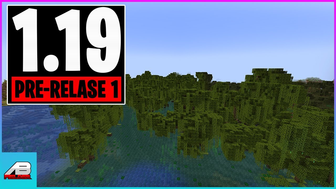 Minecraft 1.19 Pre-Release 1 Is here - Let's Take A Quick Look - YouTube