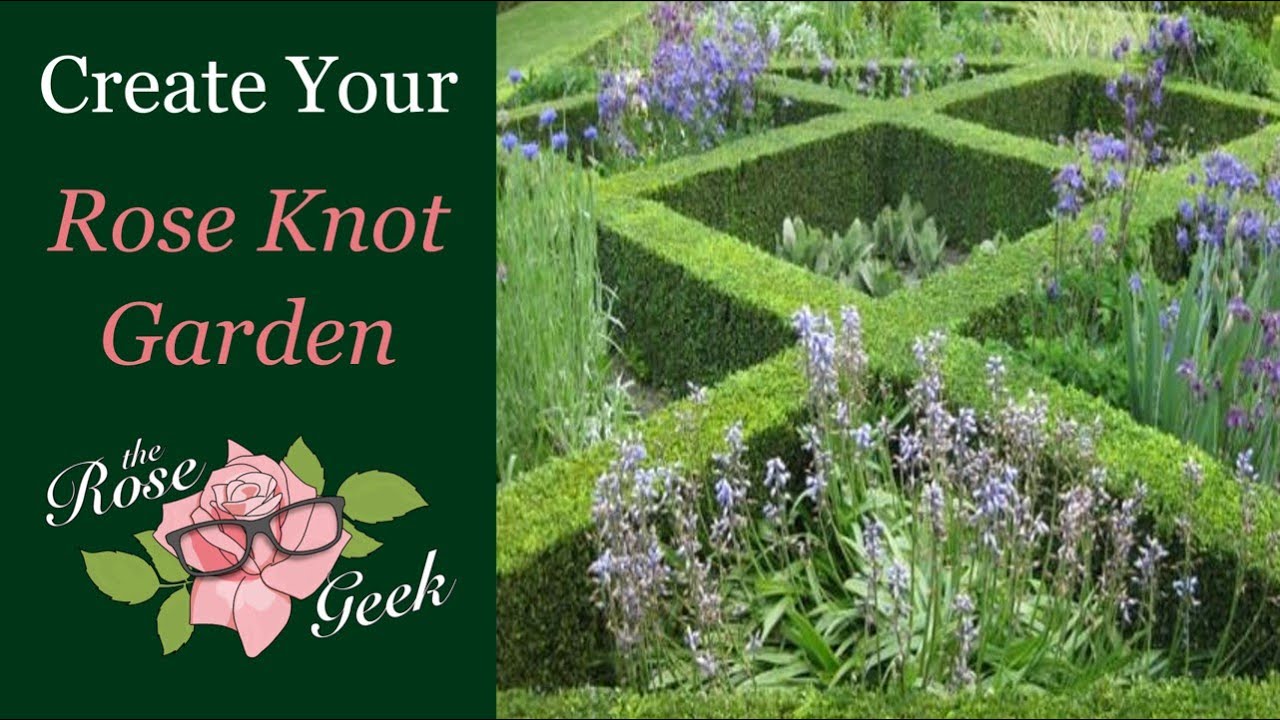 🌹 Creating a Rose Knot Garden / Design by Paul Zimmerman - YouTube
