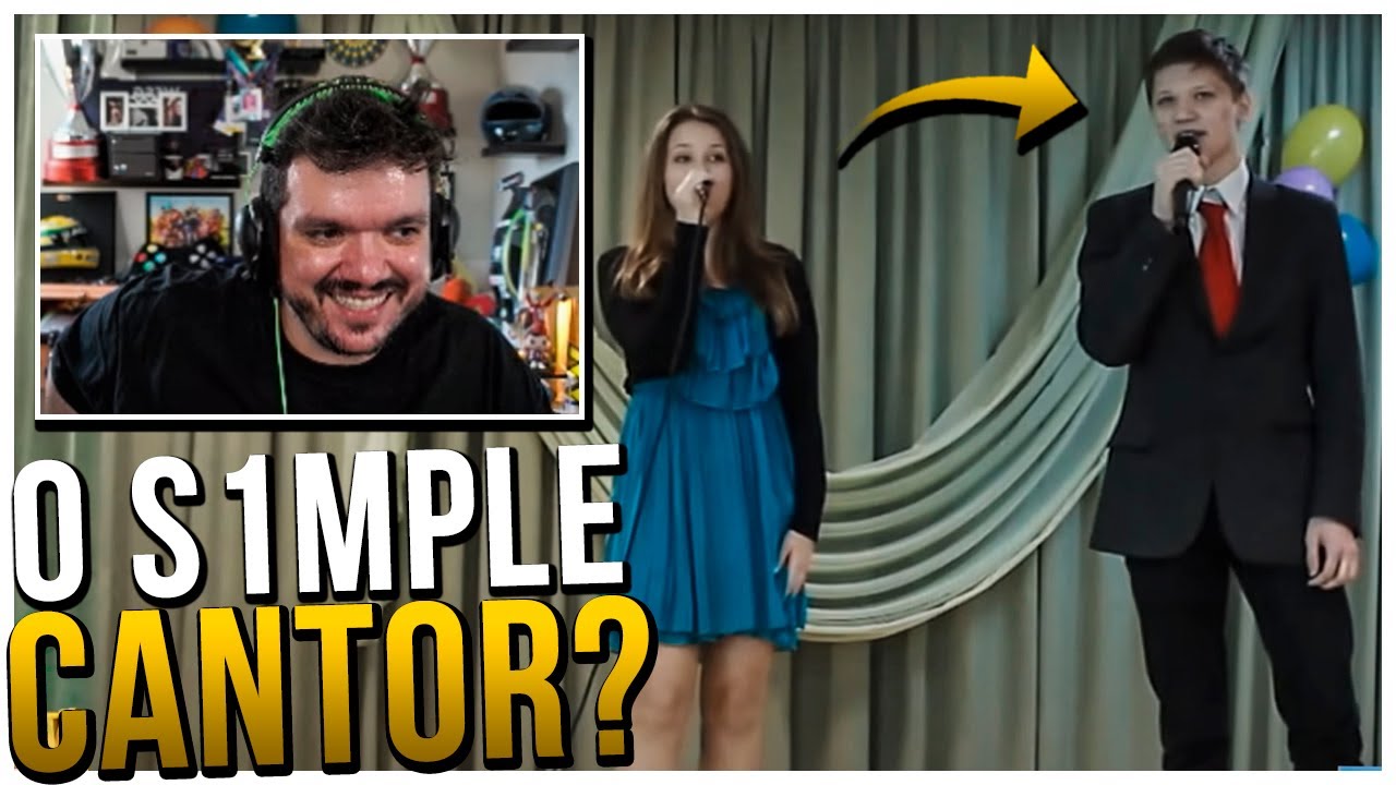 GAULES reage ao S1MPLE CANTANDO com a NAMORADA 😂😂😂 - YouTube