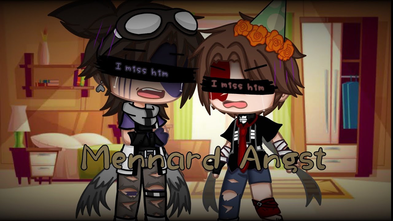 I Miss Him... |Mennard angst| Gacha Club | FNaF | Michael x Ennard ...