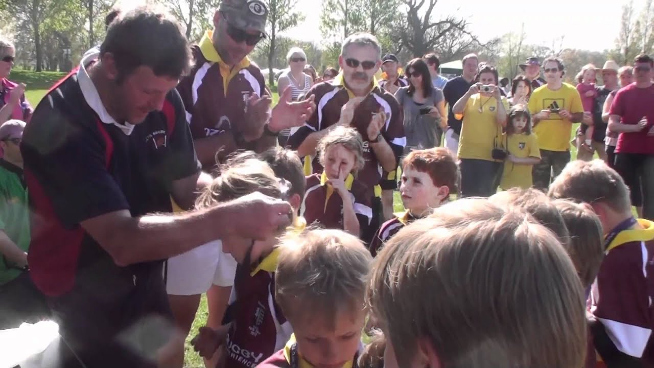 U7s Plate Final Winners -Vectis Mini Rugby Festival 2011 - YouTube