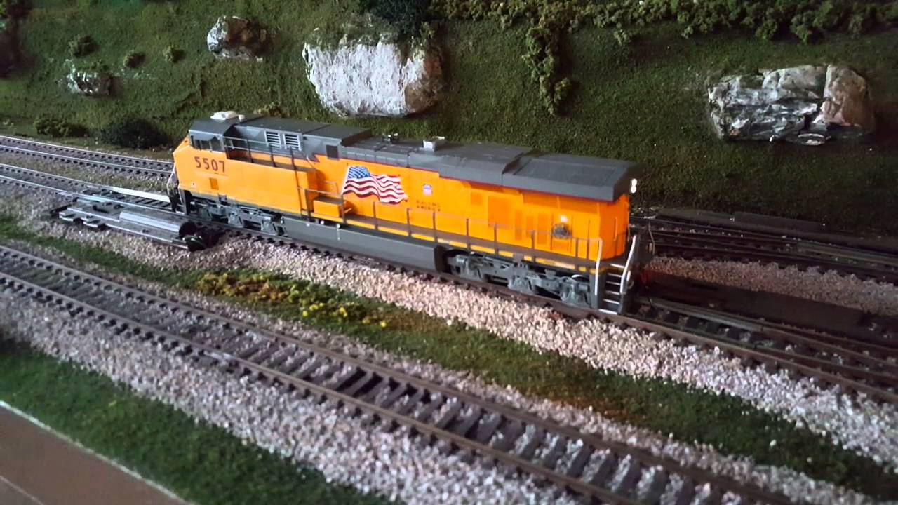 Vinson's Custom Electronics HO scale UP Caboose - YouTube