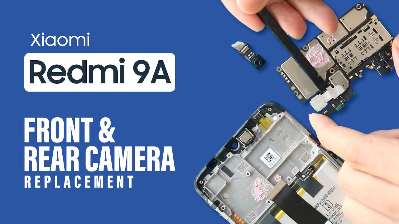 Xiaomi Redmi 9A Front & Rear Camera Replacement | Sport | 9AT |9i - YouTube