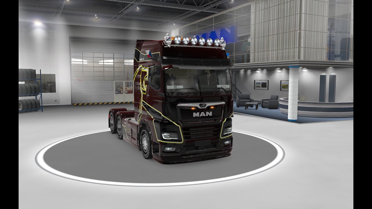 [ETS2 1.43.x] Tuning mod Man TGX 2020 - YouTube