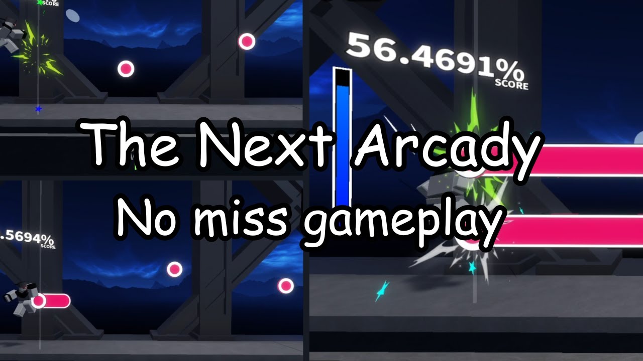 The Next Arcady Rising No miss! - Project : RUSHER Gameplay - YouTube