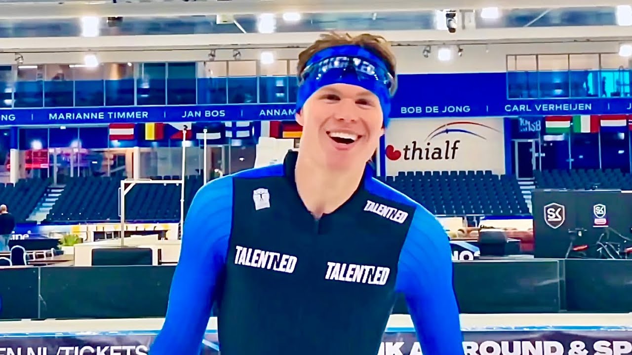 In het spoor van Daikin NK Allround debutant Olaf Vunderink - YouTube