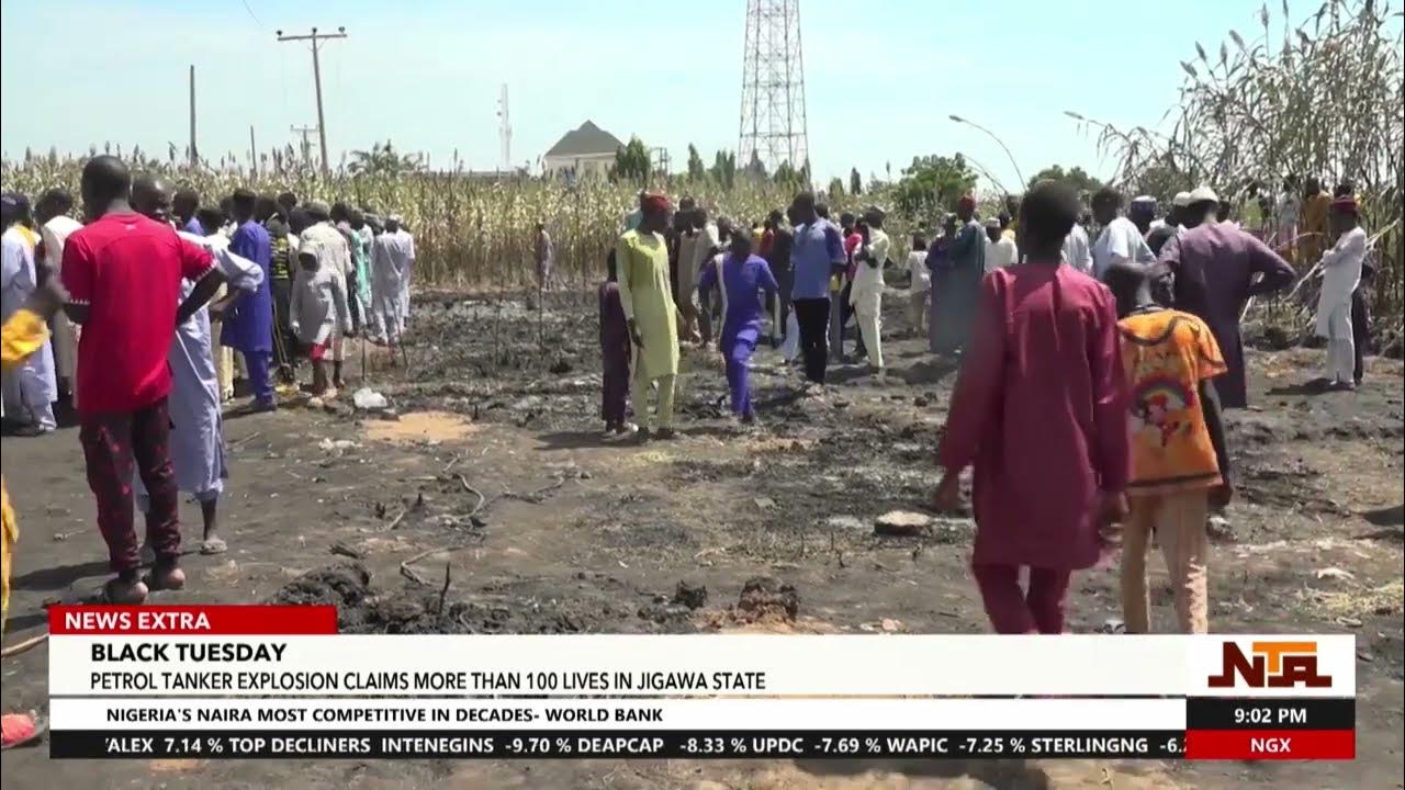More Than 100 Lives Lost in Jigawa Petrol Tanker Explosion | NTA - YouTube