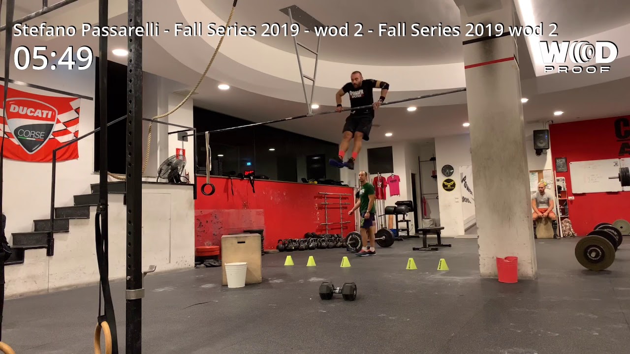 Stefano Passarelli - Fall Series 2019 wod 3 - YouTube