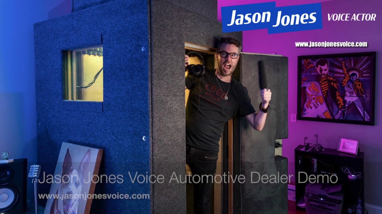 Jason Jones Voice Automotive Car Dealer Commercial Demo - YouTube