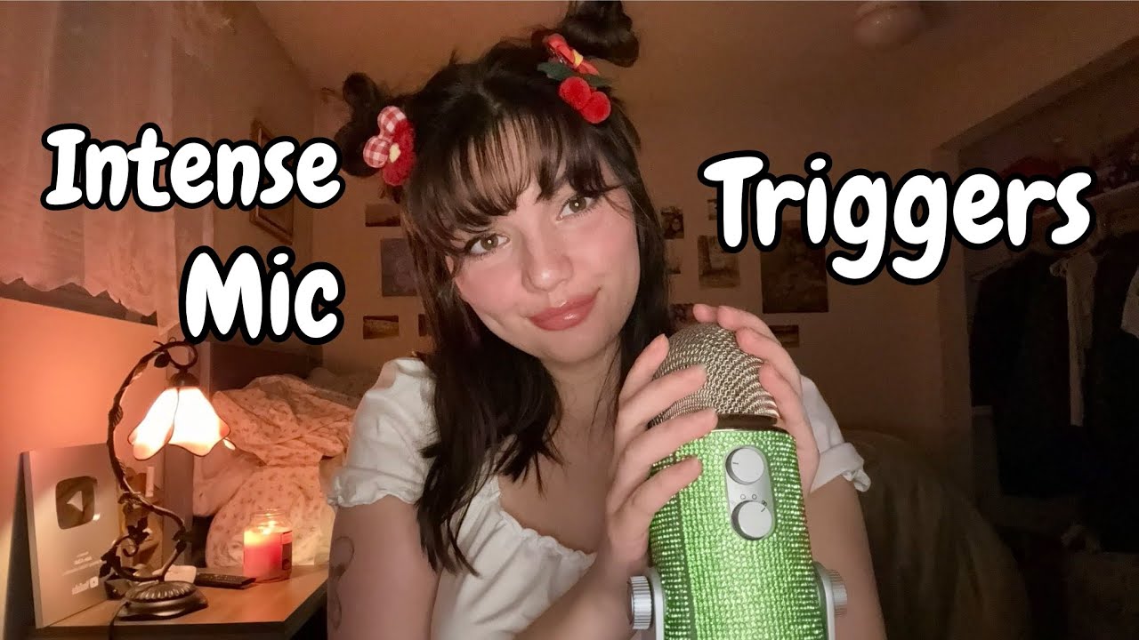 Asmr Intense Fast Aggressive Mic Triggers Mic Scratching Gripping