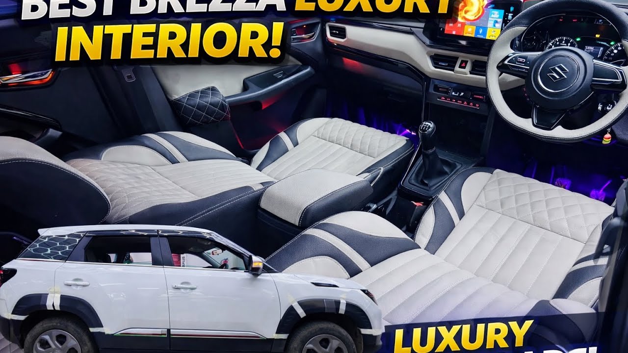 Brezza 2025 Modified Vxi | Brezza Vxi luxury interior | Brezza best ...