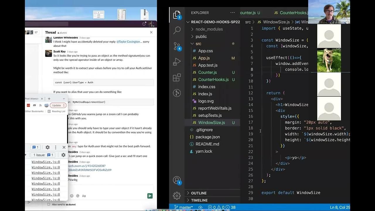 Custom useWindowSize - YouTube