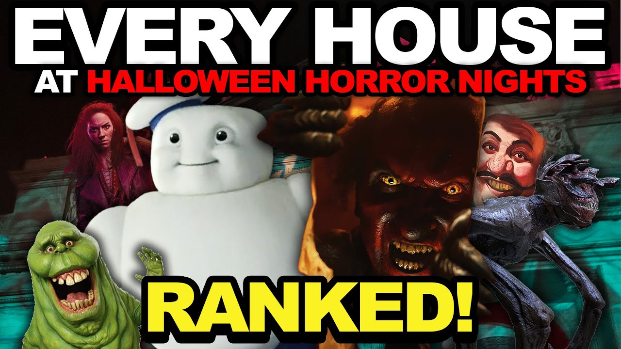 Every House at Halloween Horror Nights RANKED! (Universal Orlando 2024 ...