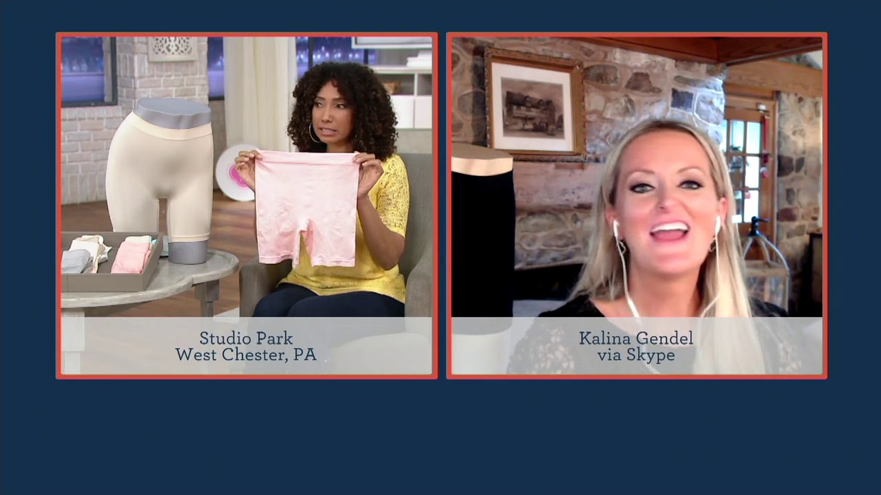 Breezies Set of 4 Seamless Long Leg Panties on QVC - YouTube