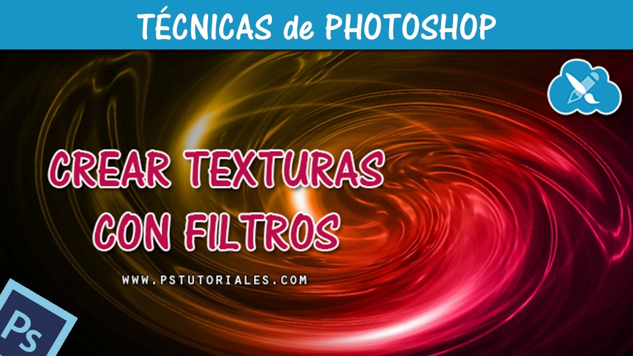 Crear texturas con filtros - Photoshop Tutorial Español - YouTube