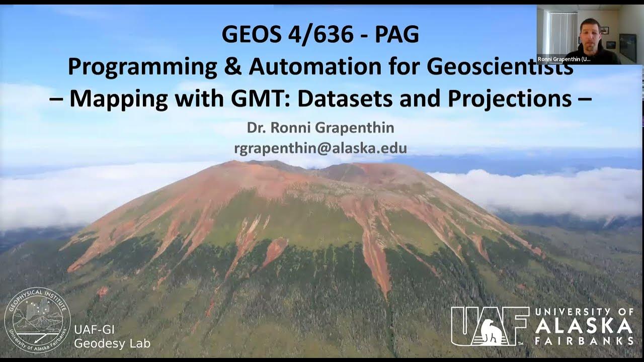 Programming and Automation for Geoscientists: 12_02 - Mapping with GMT - Datasets and ...