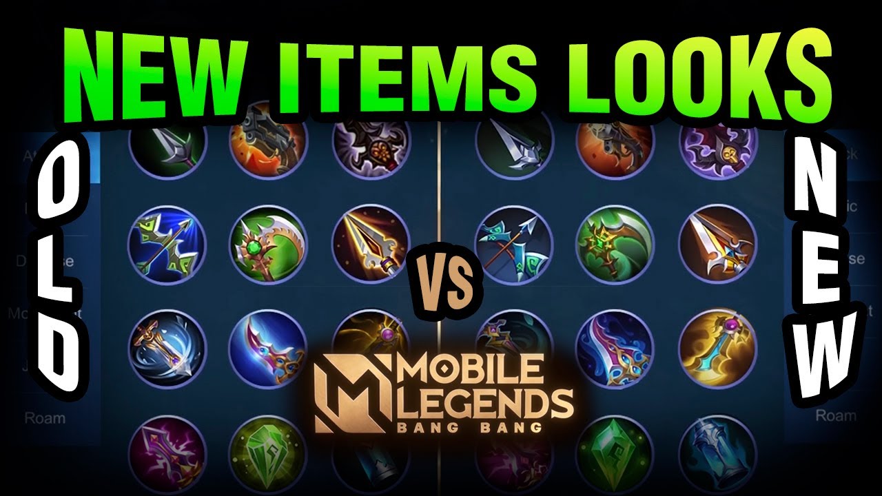 NEW VS OLD ITEMS LOOKS | MOBILE LEGENDS | PROJECT NEXT | CRIS DIGI ...