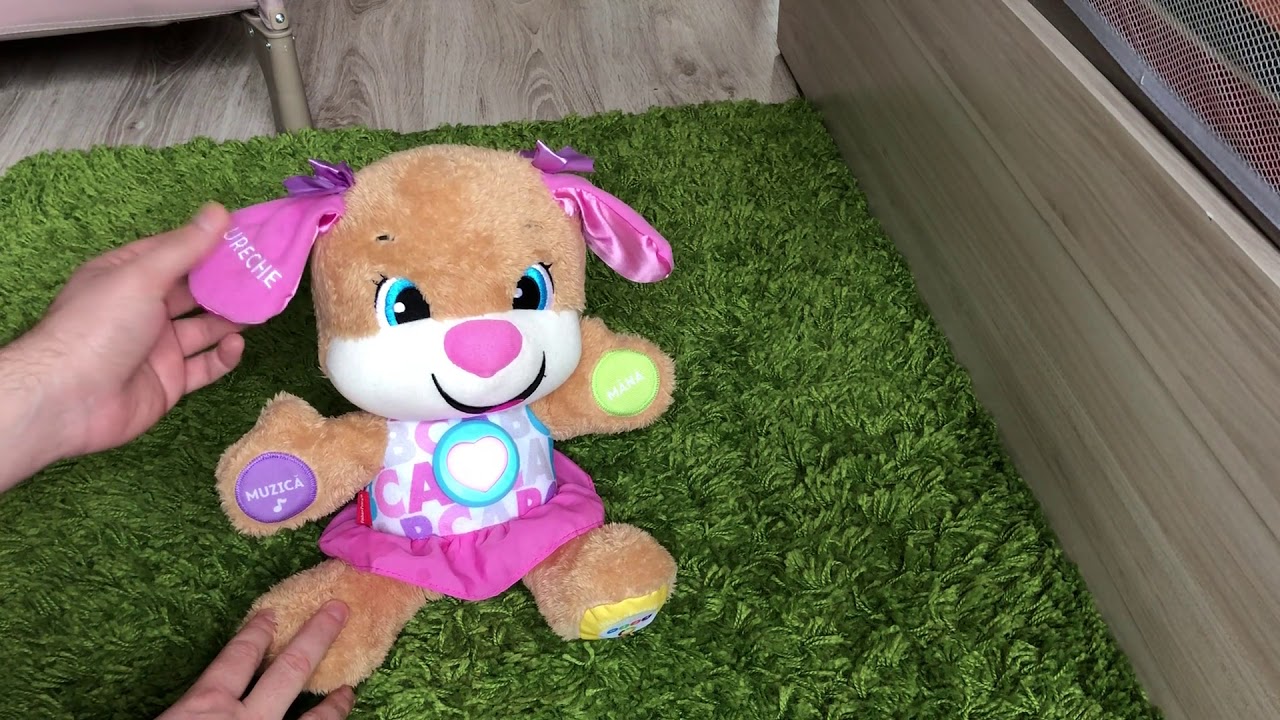 Jucarie interactiva Fisher Price - Catelusul vorbitor - YouTube