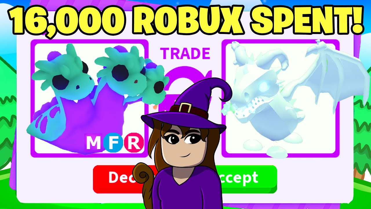Trading 16K MEGA ROBUX JEKYLL HYDRA (Adopt me Halloween update) - YouTube