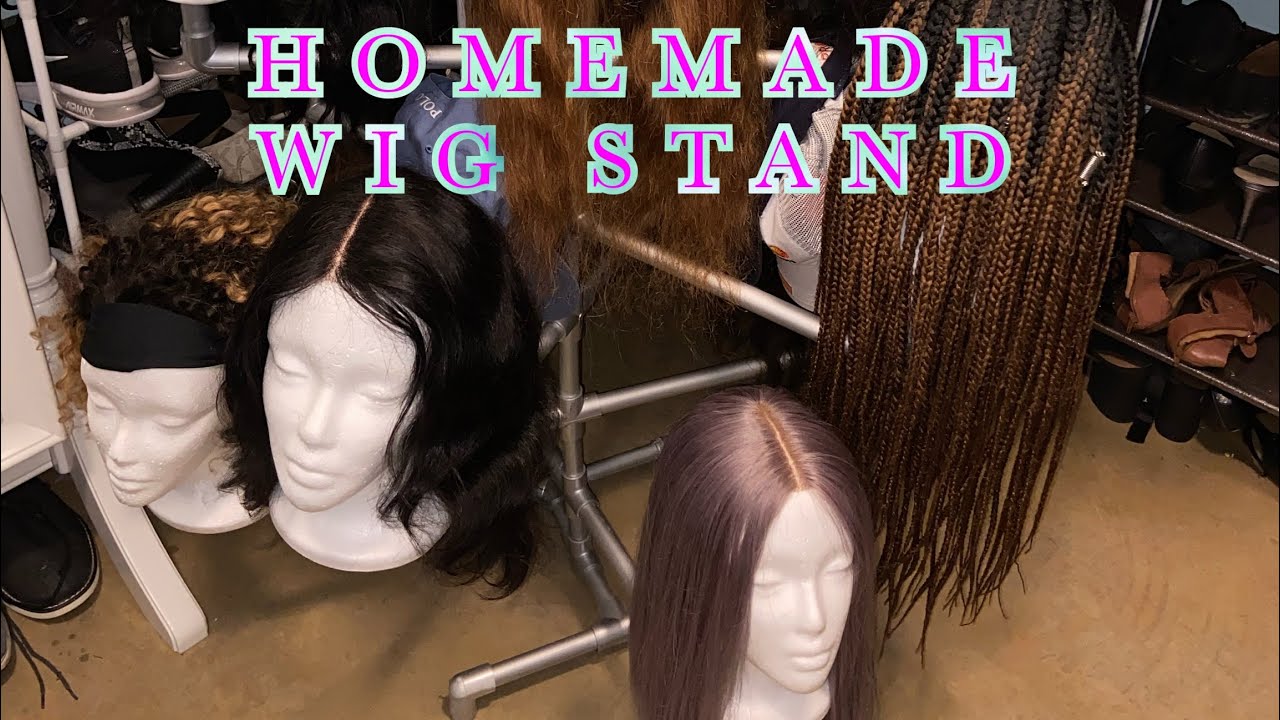 DIY Wig Stand - YouTube