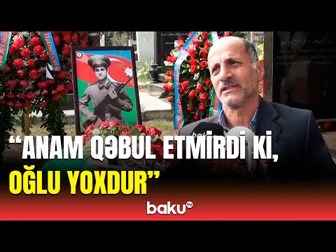 Bizim üçün nümunə oldu... | Qalıqları tapılan şəhid Daşqın Behbudov dəfn edildi