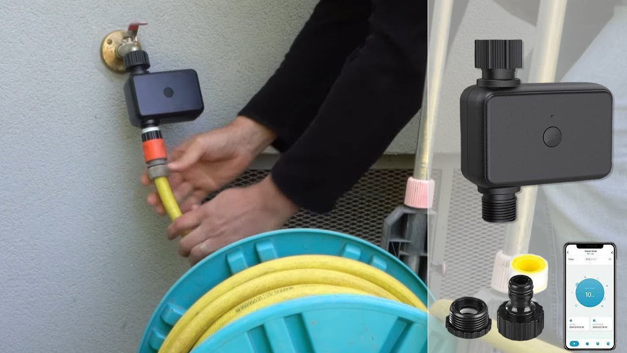 Comment installer et programmer un programmateur d'arrosage connecté jardin potager [PEARLTV.FR ...