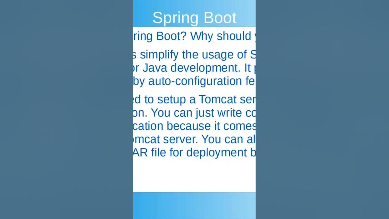 Spring Boot Interview Questions Spring Boot Tutorial Spring Boot Spring Youtube