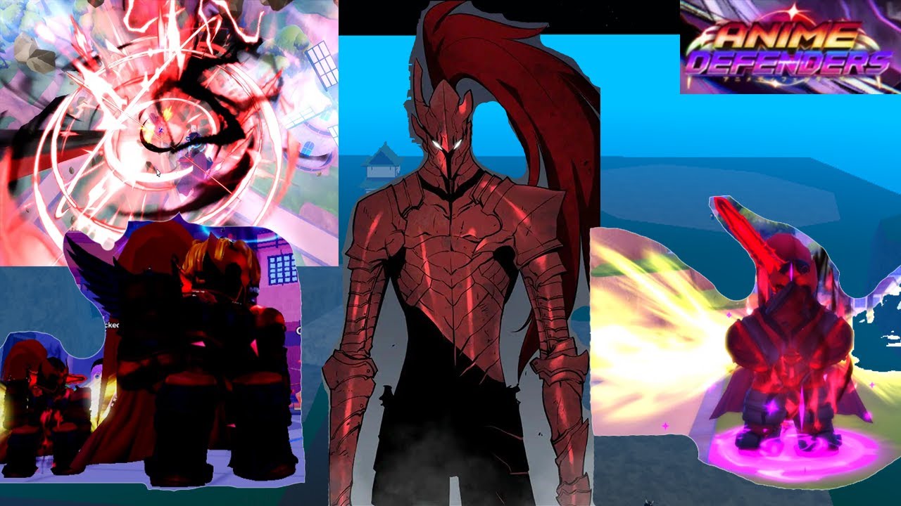 Anime Defenders | Sức Mạnh Siêu Khủng Của Nhân Vật Igris Trong Solo ...