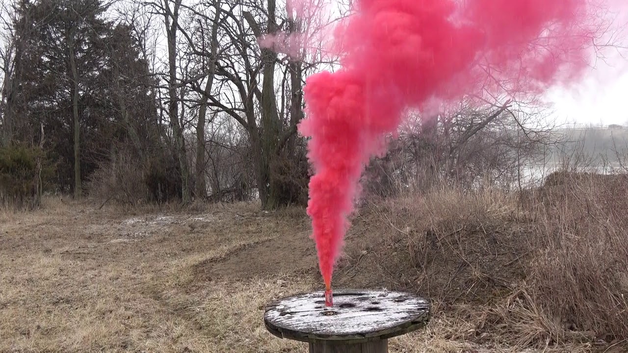 Army Smoke - Red - YouTube