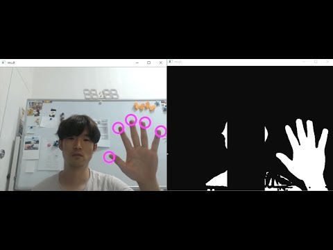 [ENG SUB] OpenCV를 사용하여 손 검출하기 (Hand Detection using OpenCV Background Subtraction) - YouTube