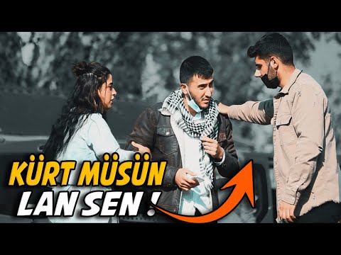 TÜRKİYE'DE KÜRT BİRİNE IRKÇILIK YAPMAK 2 !  - SOSYAL DENEY