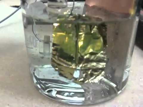 Chromixel Polyaniline Color Transition - YouTube