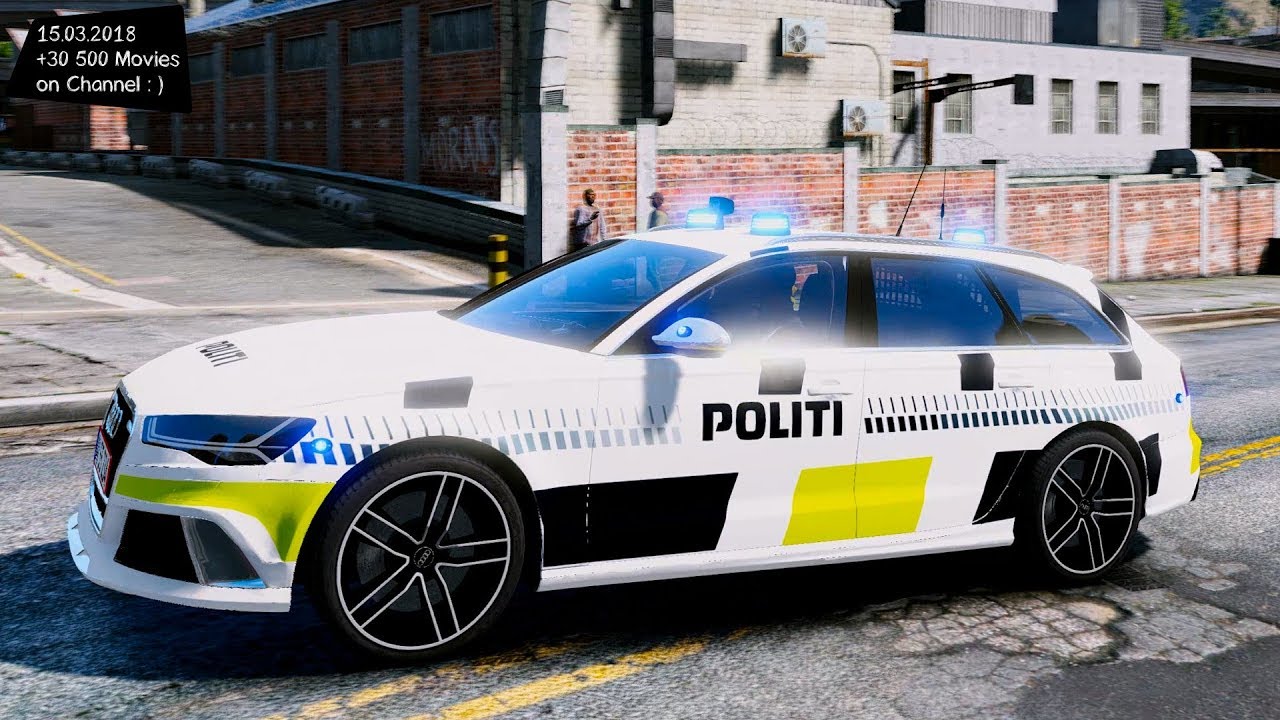 2016 Audi Rs6 Avant - Danish Police - Marked/Unmarked Grand Theft Auto ...