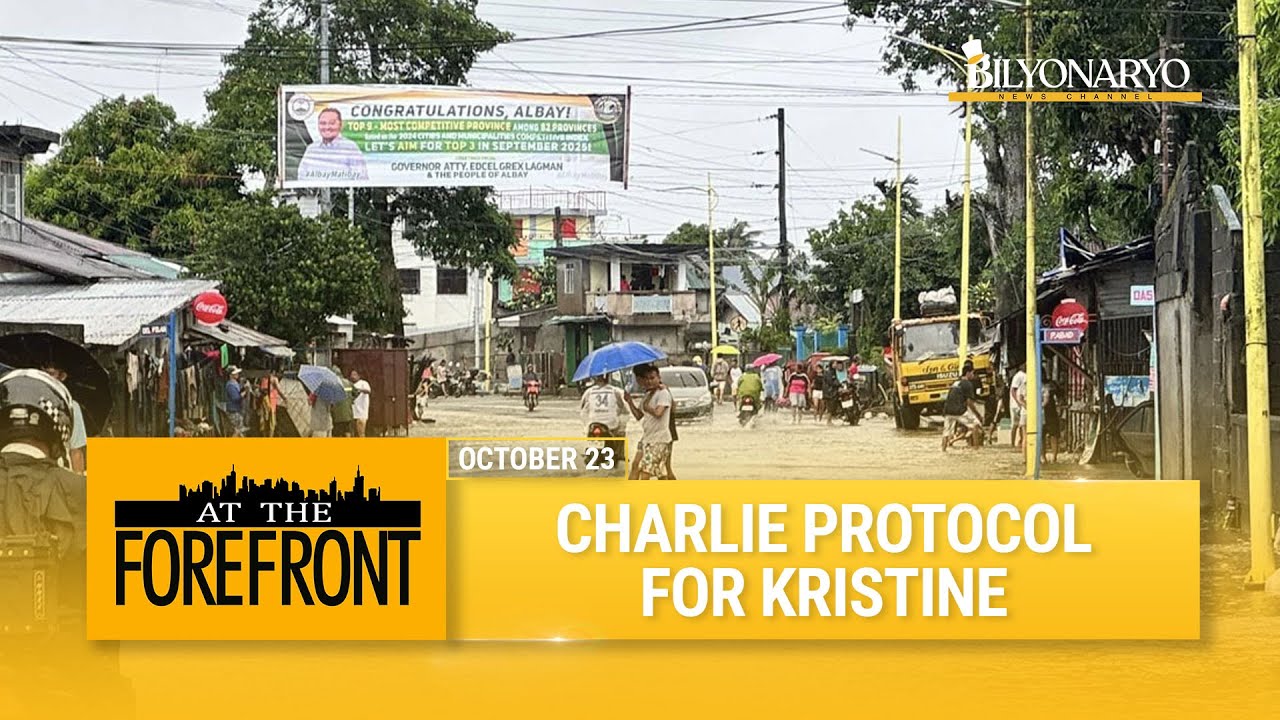 At The Forefront: Charlie protocol for Kristine - YouTube