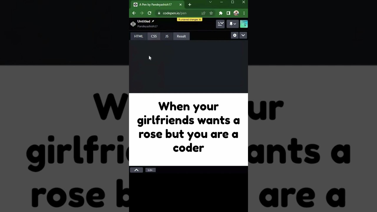 When Your Crush Wants A Flower But You Are A Coder Shorts Programming Coding Satisfying