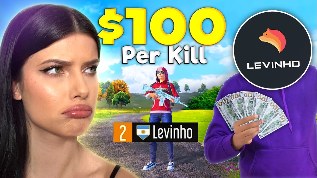 I Paid Levinho $100 per Kill 🥵 - YouTube