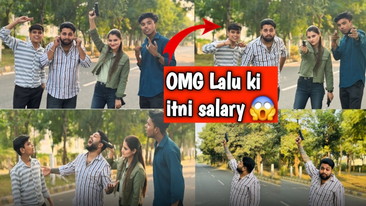 OMG Lalu Ki Itni Salary 😳🤭|BTS Vlog|Full Comedy😆|Bahri Vlogs ️ - YouTube